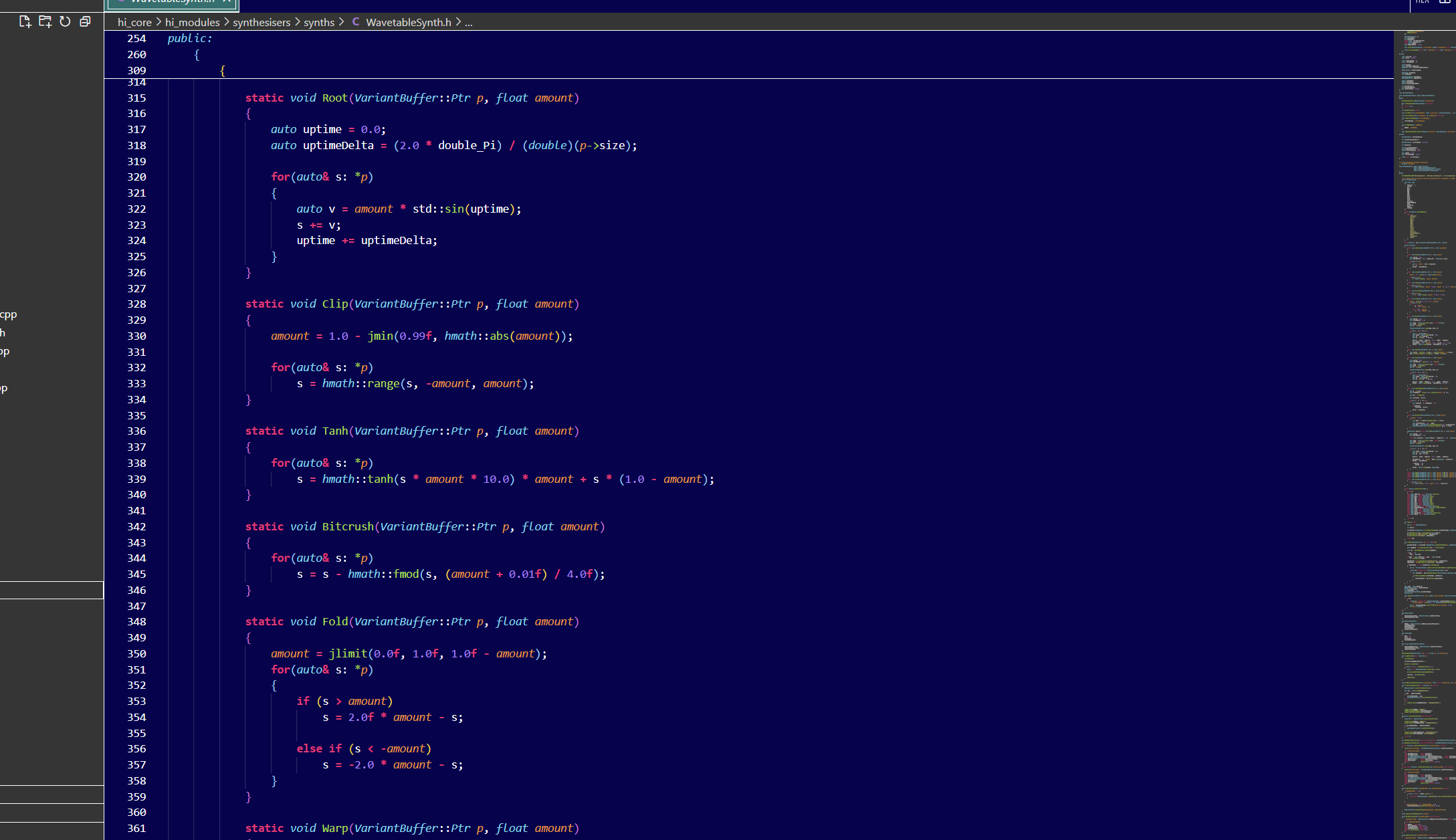 Wavetable Post FX processers | Forum